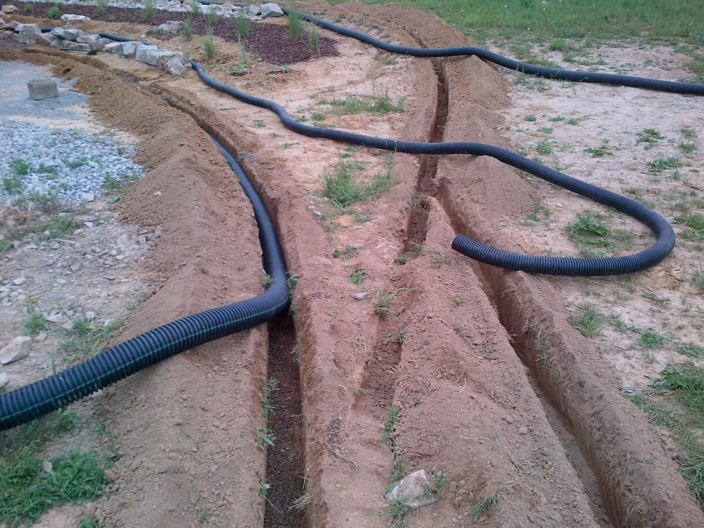 Trenches, Gravel, Drains & Bob The Tool Guy - Old World Garden Farms