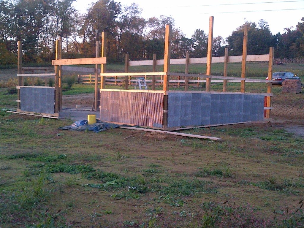 A Barn Raising In Photos - How to Build A Barn When You Haven't a Clue ...