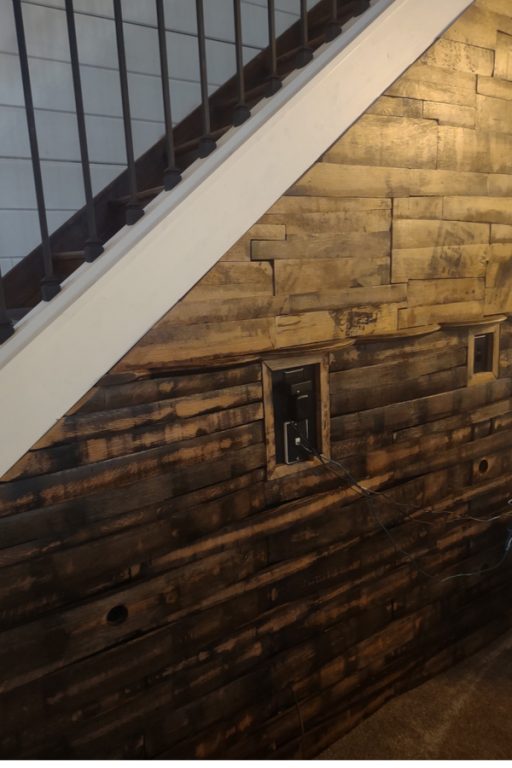 Building A Whiskey Barrel Wall - How To Create An Incredible Accent Wall!