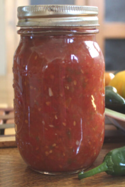 Homemade Picante Sauce - A Thin Salsa Recipe For Canning