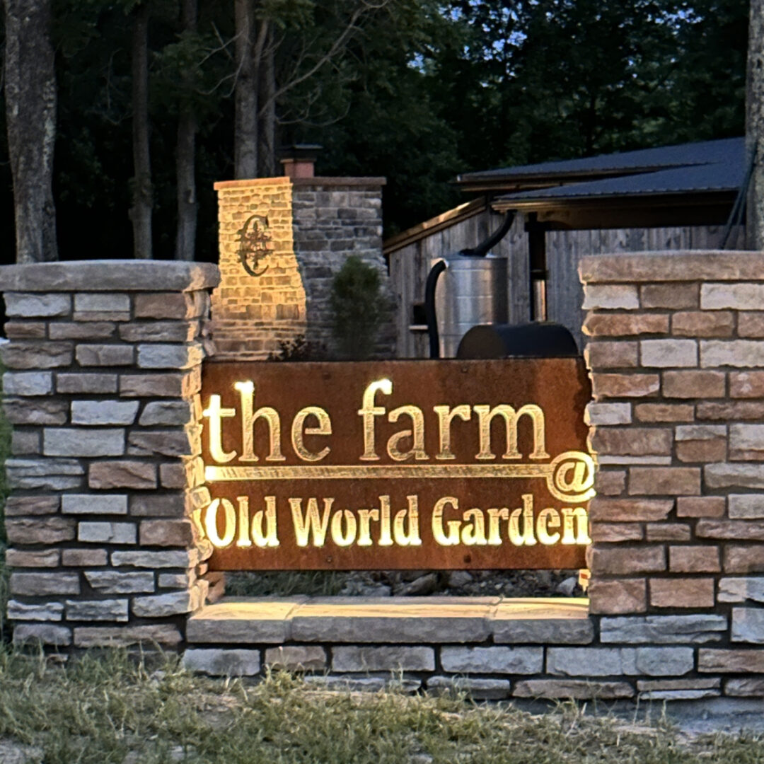The Farm At Old World Garden Is Open! Come Tour, Visit & Stay