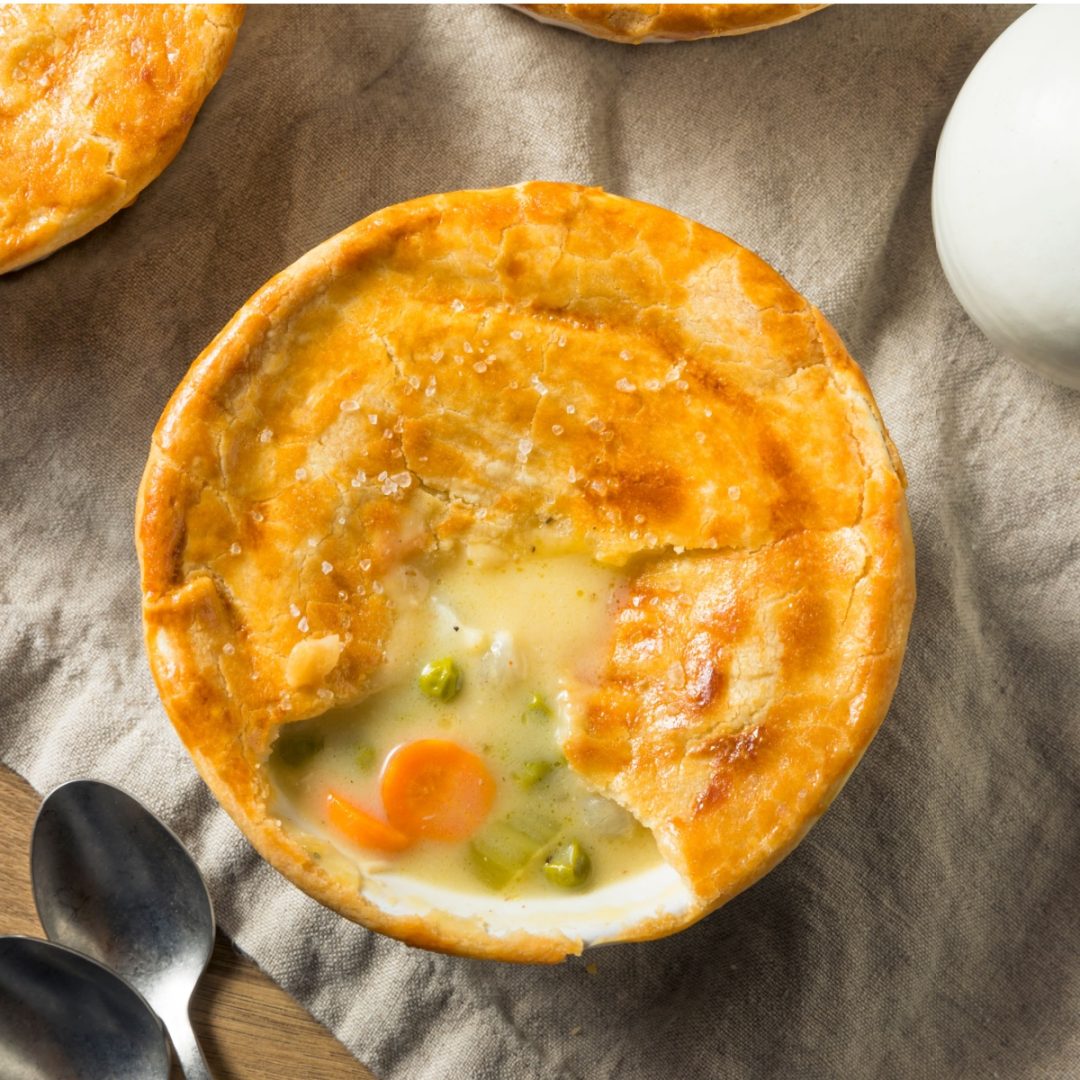 Homemade Chicken Pot Pie Recipe - Using Rotisserie Chicken