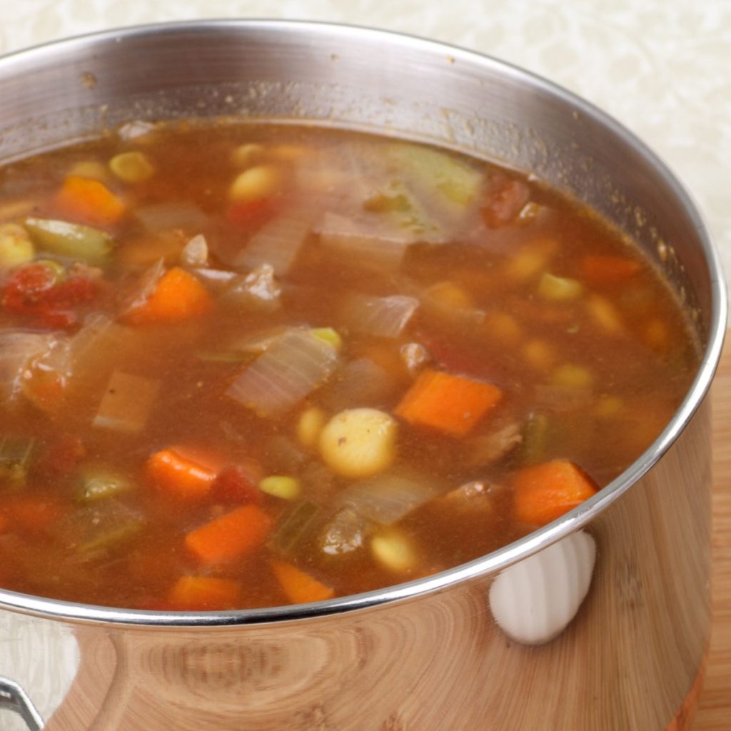 Stove Top Beef Vegetable Soup Recipe - Classic Comfort Food